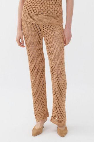 NOCTURNE Women's Mesh Knit Pants - Macy's