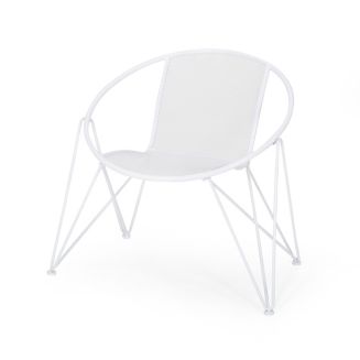 Simplie Fun Modern Mesh Chair Set with Iron Frame & Hairpin Legs - Macy's