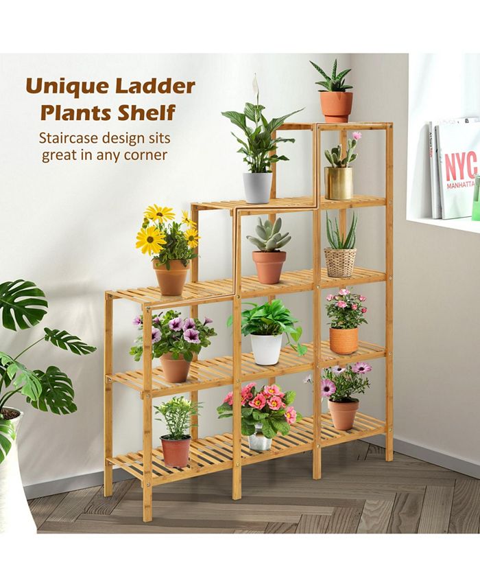 Slickblue Multifunctional Wicker Shelf Display Organizer - Macy's