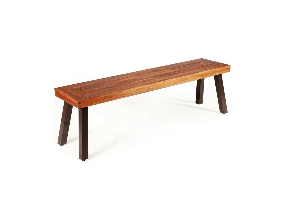 Click here for Slickblue Patio Acacia Wood Dining Bench Seat with... prices