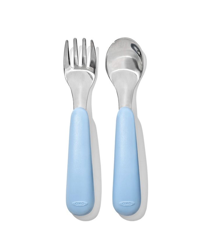 OXO Tot On-The-Go 2 Pc Fork and Spoon Set - Macy's