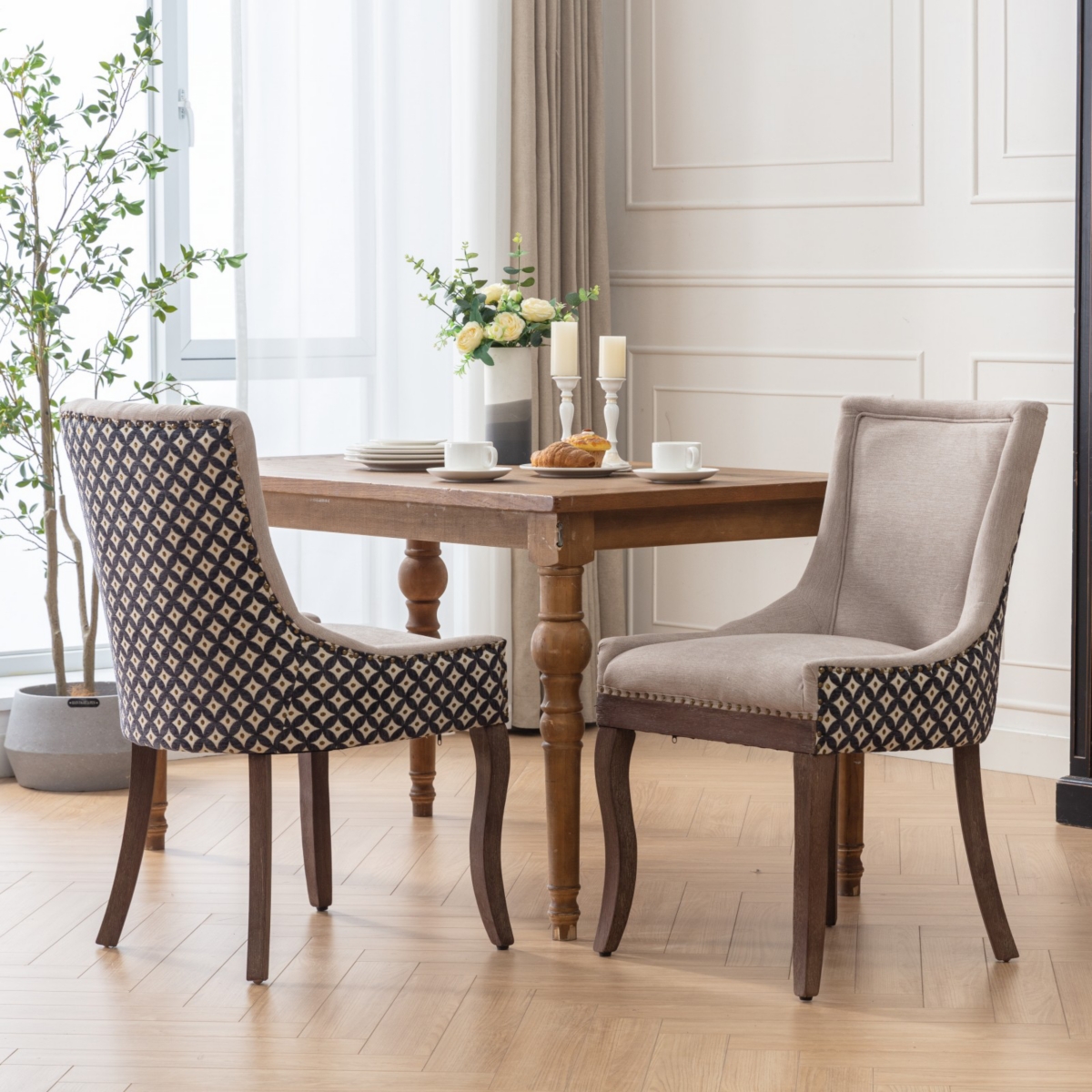 Click here for Streamdale Mid-Century Modern Dining Chair with Ha... prices