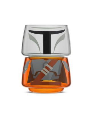 JoyJolt Star Wars™ Stackable Character Collection Mandalorian Stackable ...
