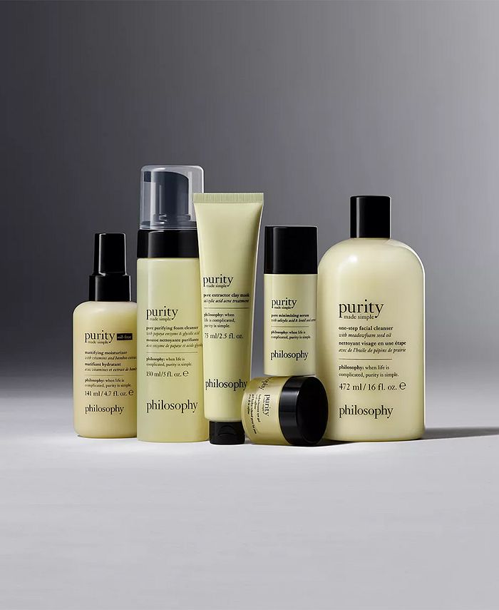 philosophy 3-Pc. Purity Made Simple Cleanse, Purify, Hydrate Mini Set ...