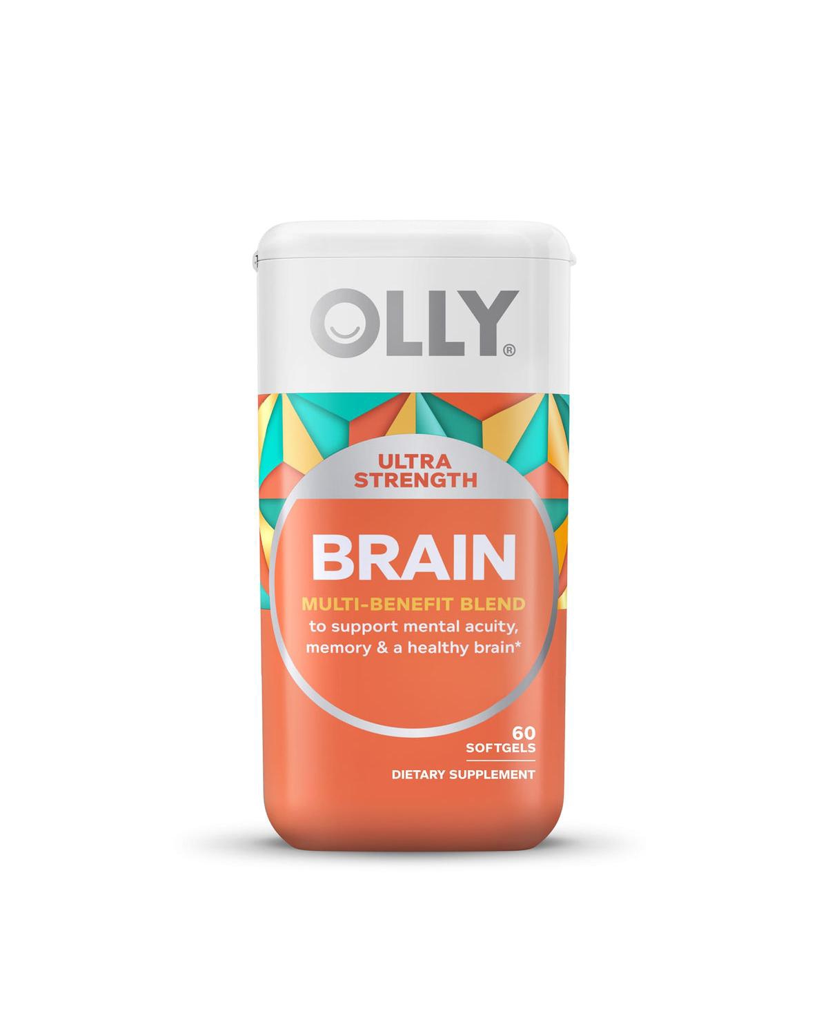 Click here for Olly Ultra Strength Brain  60 Softgels prices