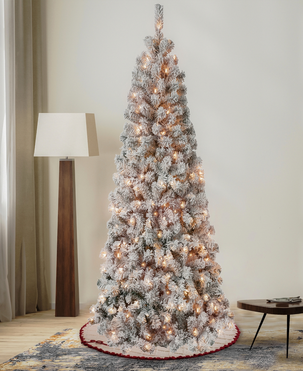 Click here for National Tree Company First Traditions Acacia Floc... prices