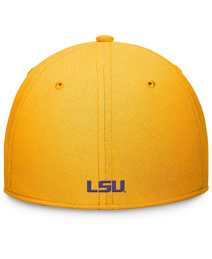 Nike Men's Gold/Purple LSU Tigers Rise Swoosh Flex Hat - Macy's