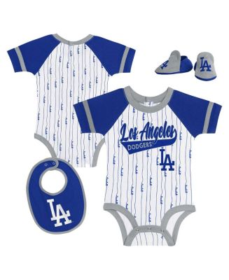 Outerstuff Baby Boys and Girls White Los Angeles Dodgers Base Hitter ...