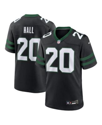 Nike Men's Breece Hall Legacy Black New York Jets Alternate Game Jersey ...