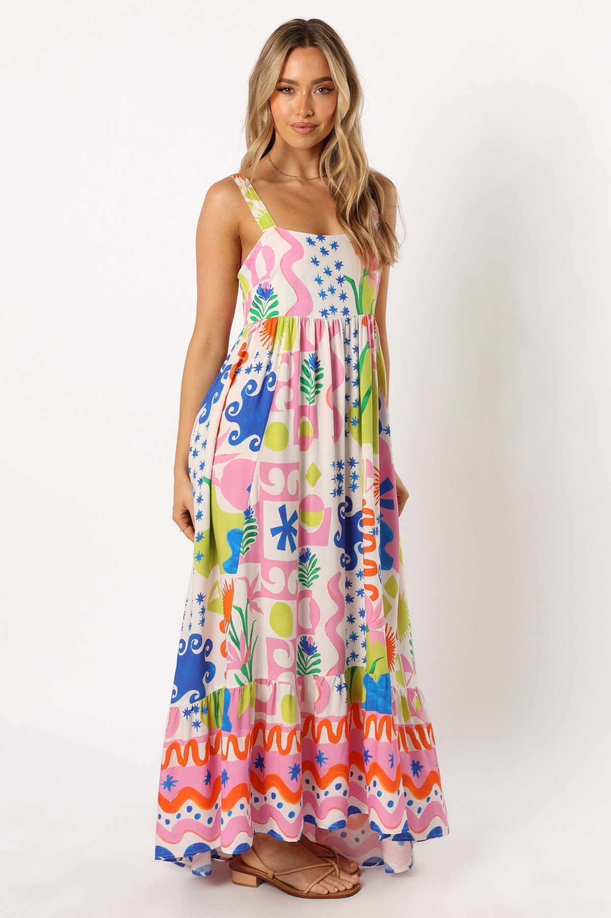 Click here for Petal and Pup Womens Greer Maxi Dress - Mercedes p... prices