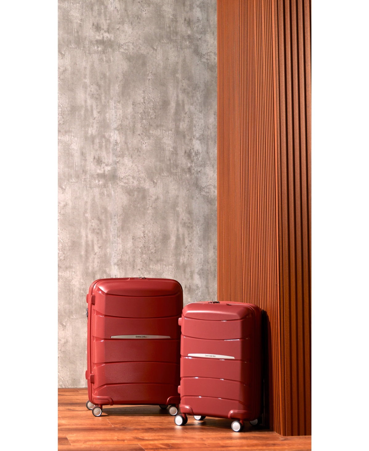 Samsonite Outline Pro 20" Hardside Carry-on Spinner In Stone Grey ...