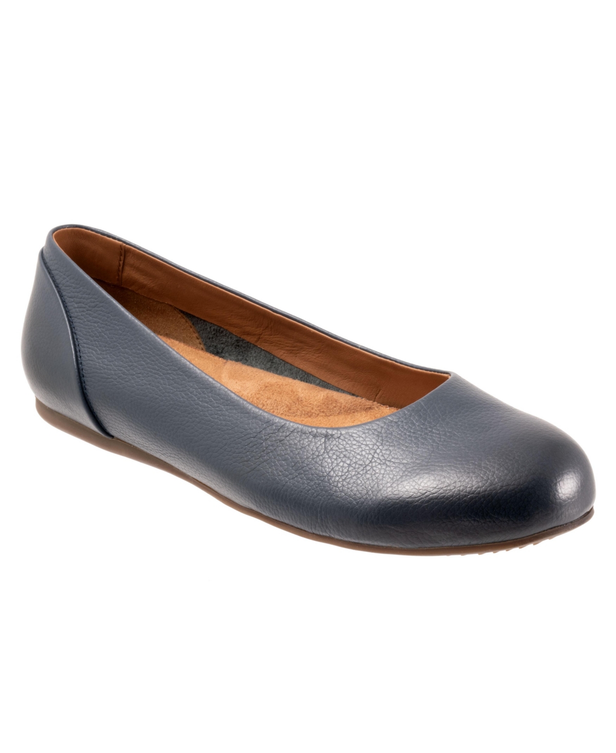 Click here for Softwalk Sonoma Flat - Navy tumbled prices