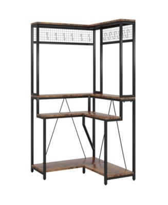 Tribesigns Corner Baker s Rack for Kitchen, Kitchen Storage Rack with ...