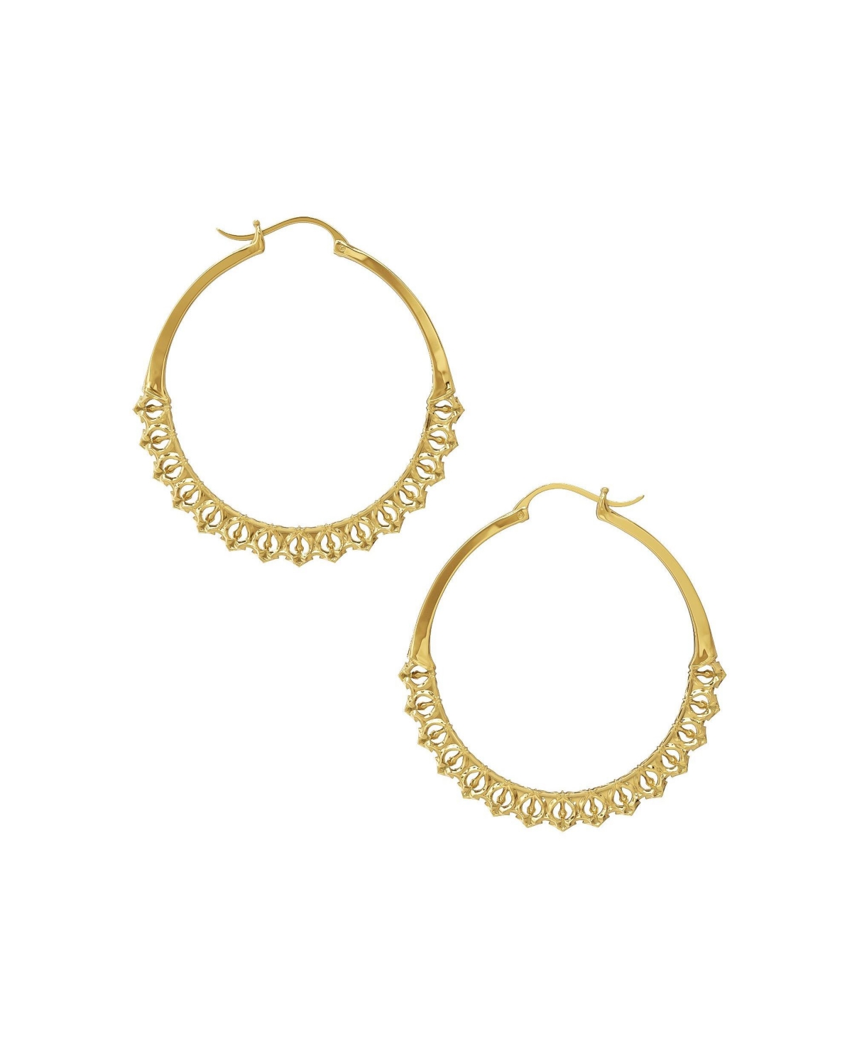 Click here for Calla Hoops Gold Medium - Gold prices