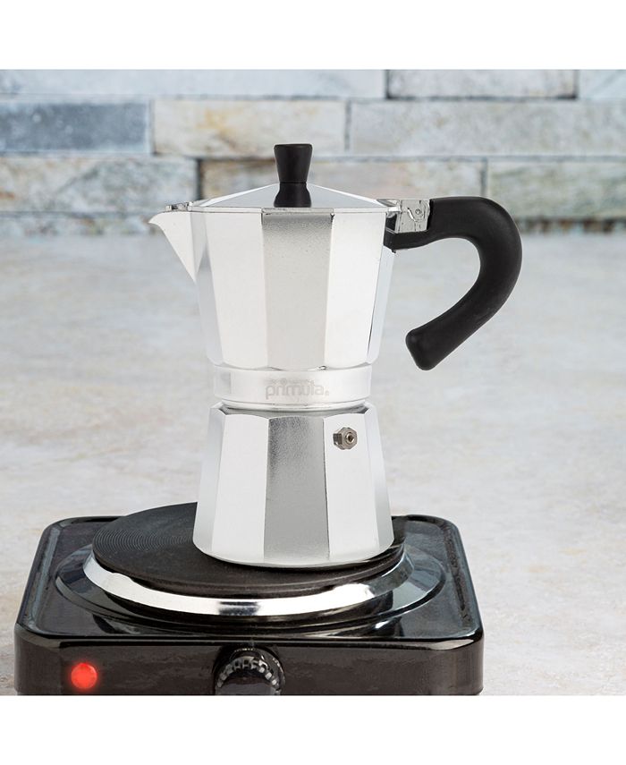 Primula Aluminum Stovetop 6-Cup Espresso Maker - Macy's
