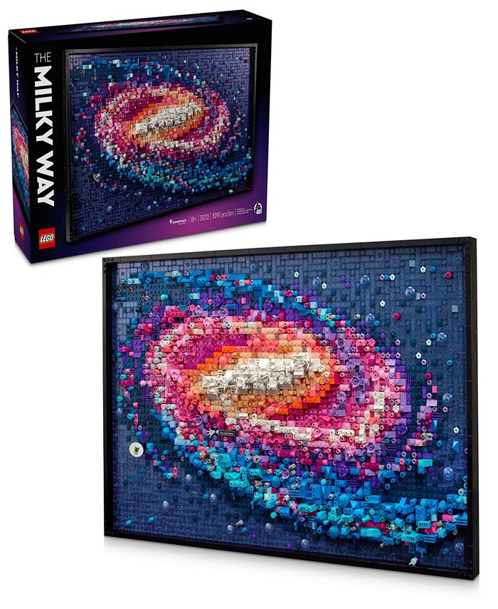 LEGO® The Milky Way Galaxy 31212 3D Effect Wall Décor Building Set ...
