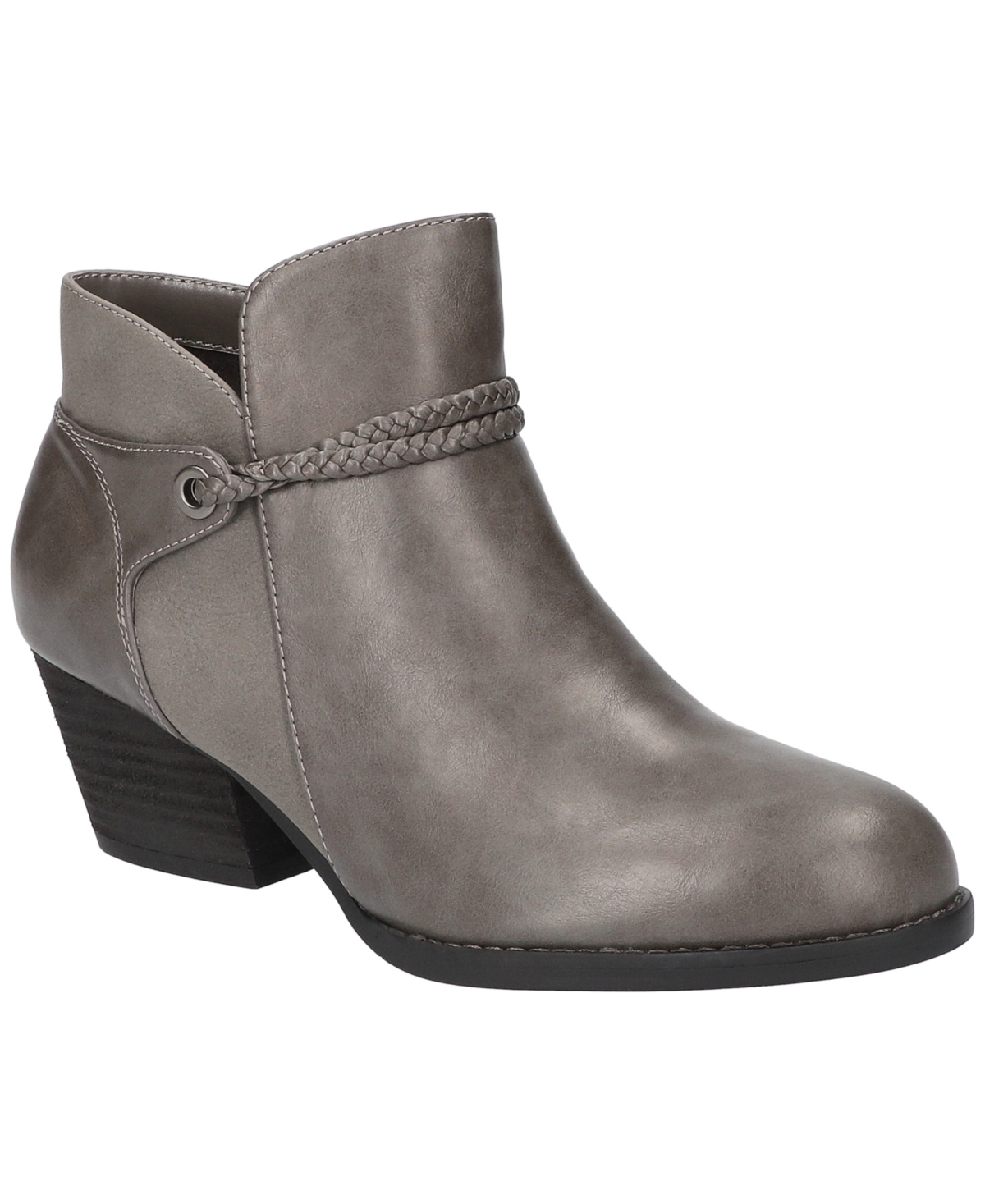 Click here for Bella Vita Womens Audrina Block Heel Booties - Gre... prices