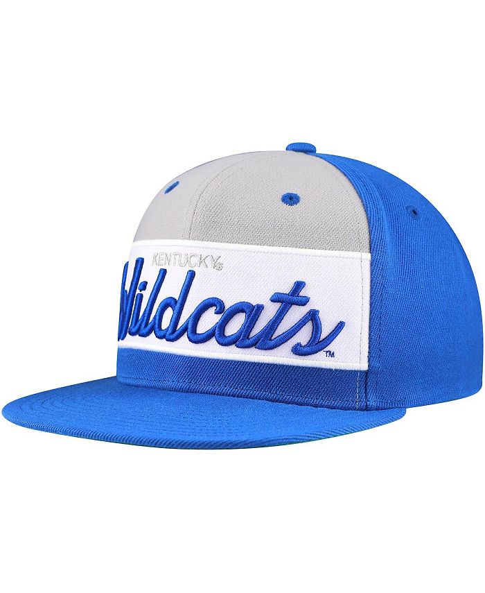 Mitchell & Ness Men's White/Royal Kentucky Wildcats Retro Sport Color ...
