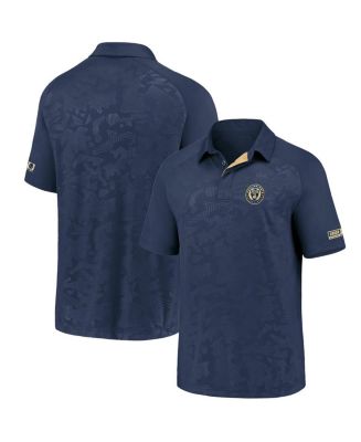 Fanatics Men's Navy Philadelphia Union Iconic Defender Raglan Polo - Macy's