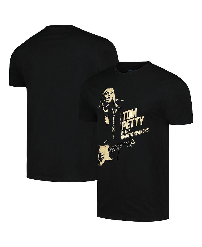 American Classics Men's and Women's Black Tom Petty Graphic T-Shirt ...