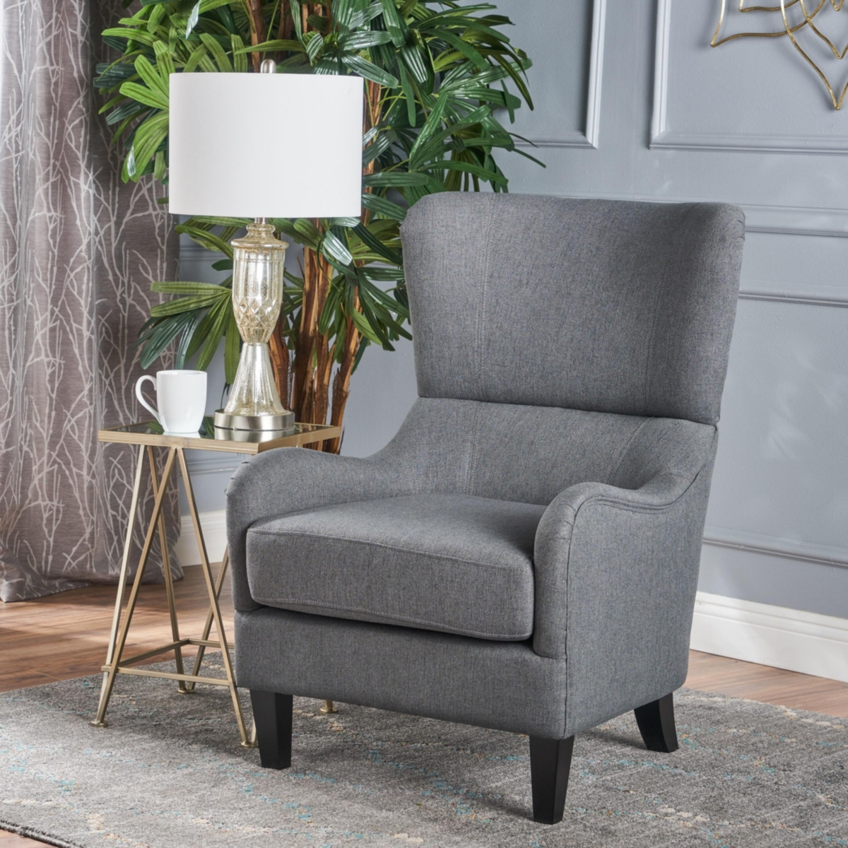 Click here for Streamdale Contemporary Accent Club Chair with Win... prices