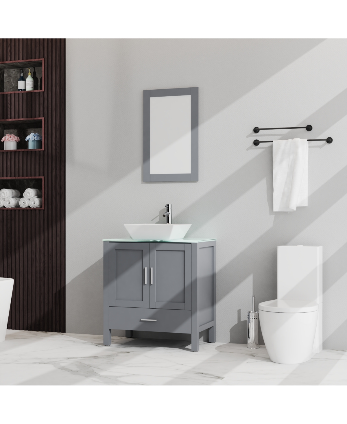 Click here for Streamdale 30" Bathroom Vanity and Sink Combo... prices