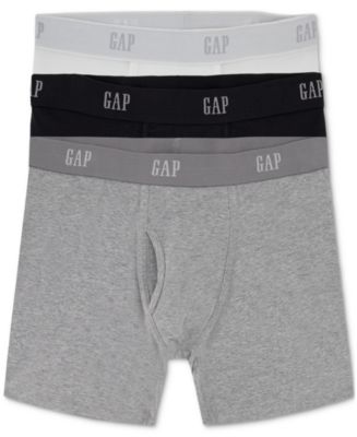 GAP Men's 3-Pk. Cotton Stretch Boxer Briefs - Macy's