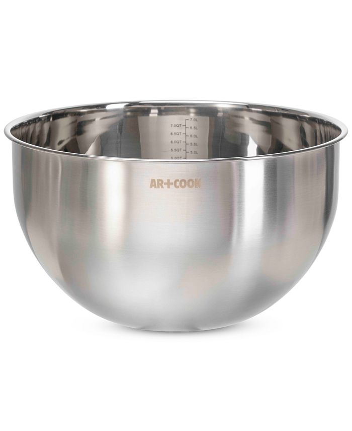 Art & Cook 5-Piece Stainless Steel Mixing Bowl Set - Macy's