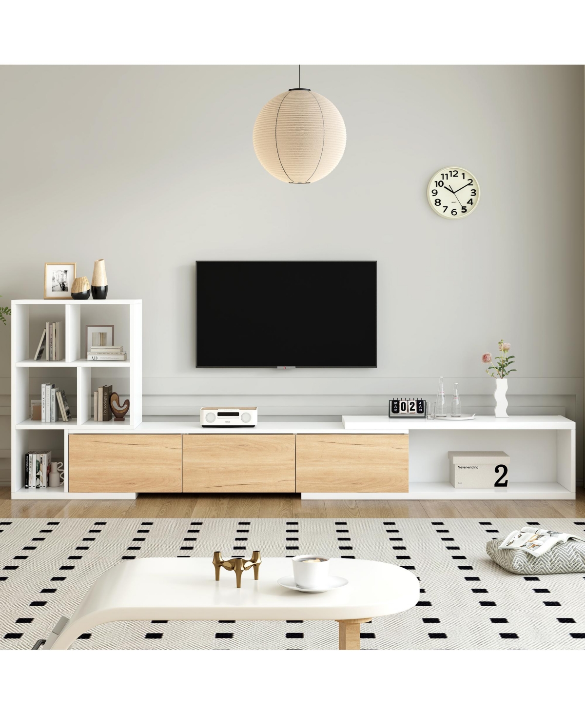 Click here for Streamdale Adjustable Tv Stand Extends to 126"... prices