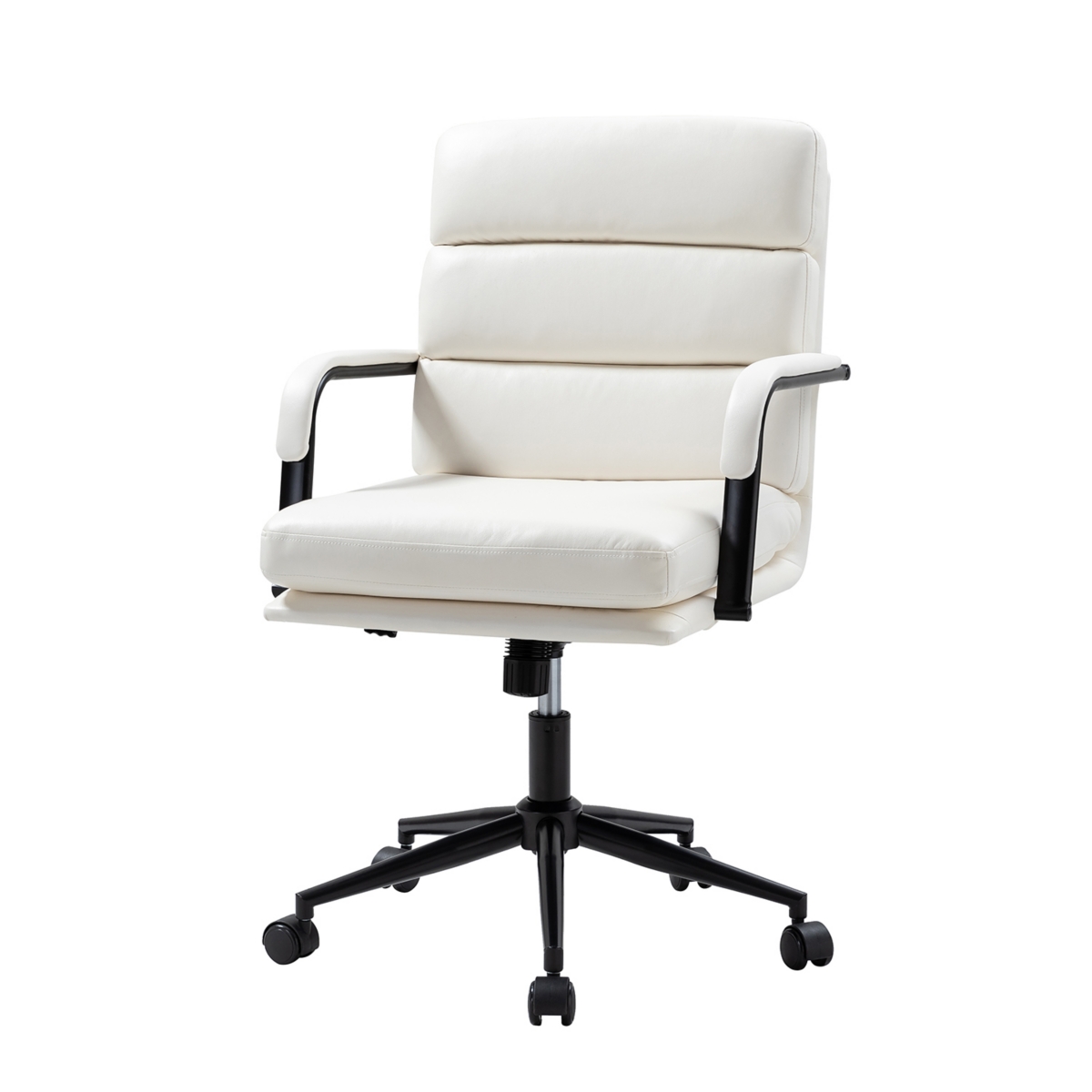 Click here for Comtemperary Joseph Task Chair with Arms - White prices