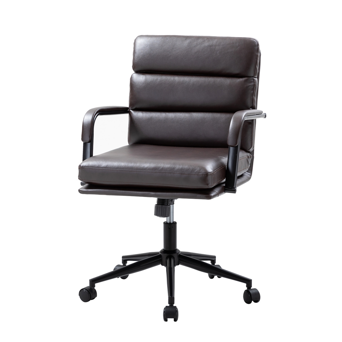 Click here for Comtemperary Joseph Task Chair with Arms - Brown prices