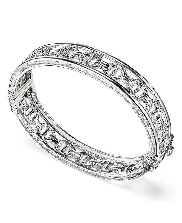 Judith Ripka Vienna Link Bangle Bracelet - Macy's