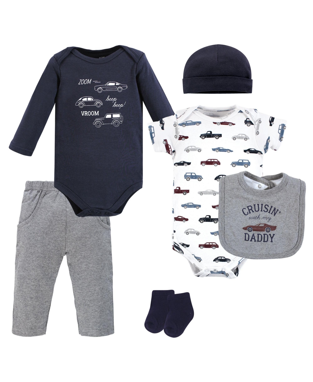 Click here for Hudson Baby Baby Girls Hudson Cotton Layette Set -... prices