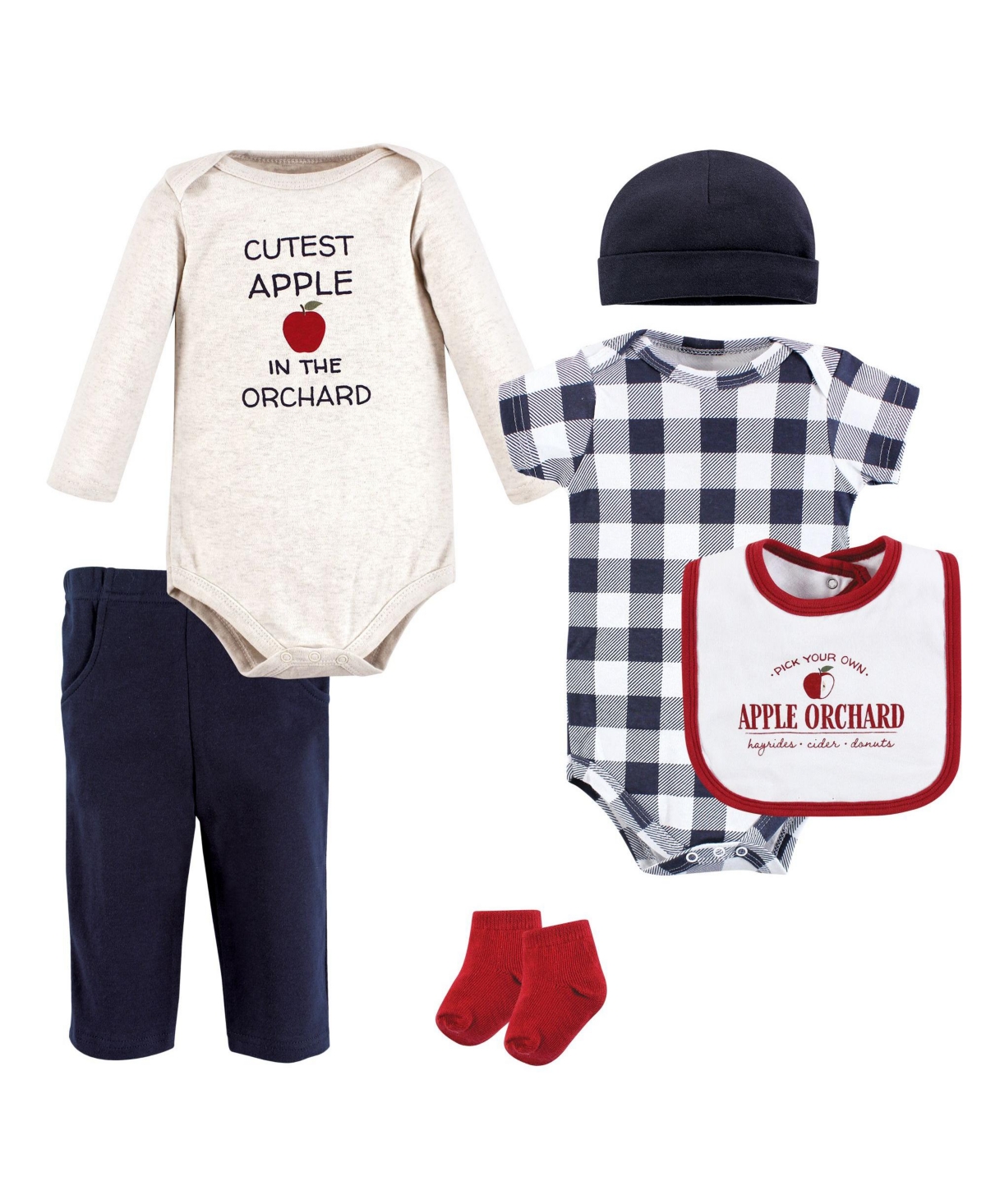 Click here for Hudson Baby Baby Girls Hudson Cotton Layette Set -... prices