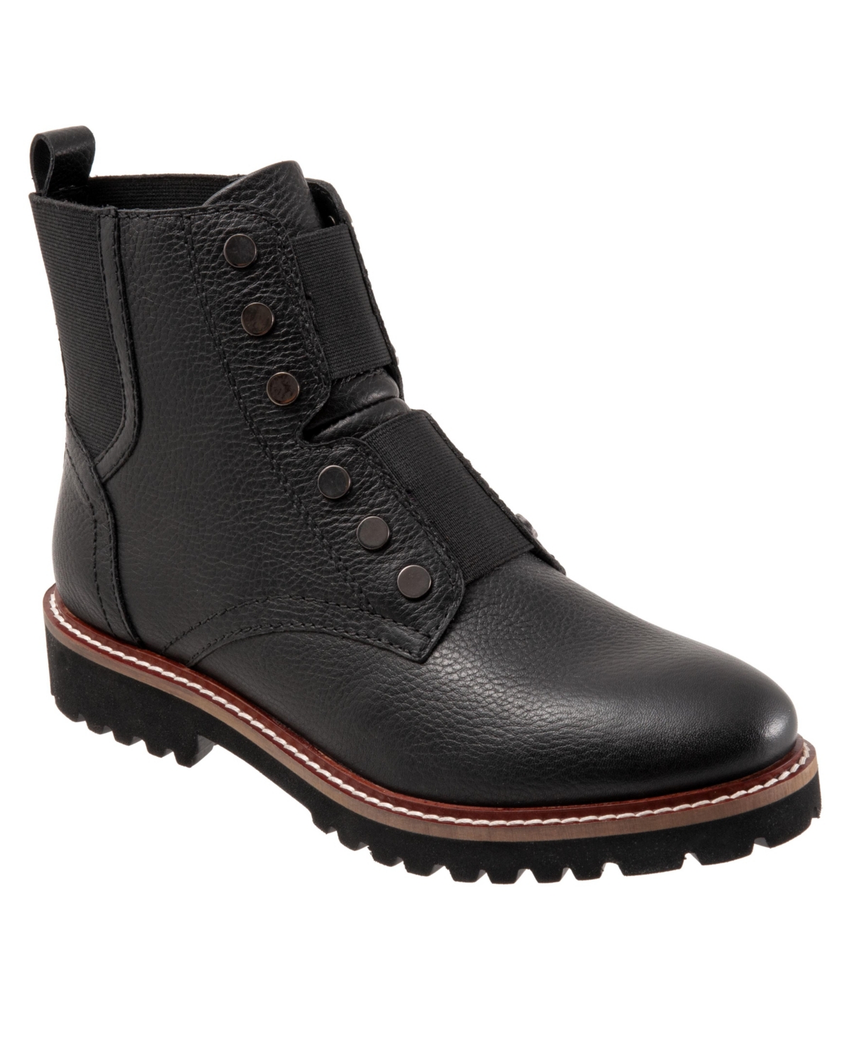 Click here for Softwalk Indiana Boot - Black tumbled prices