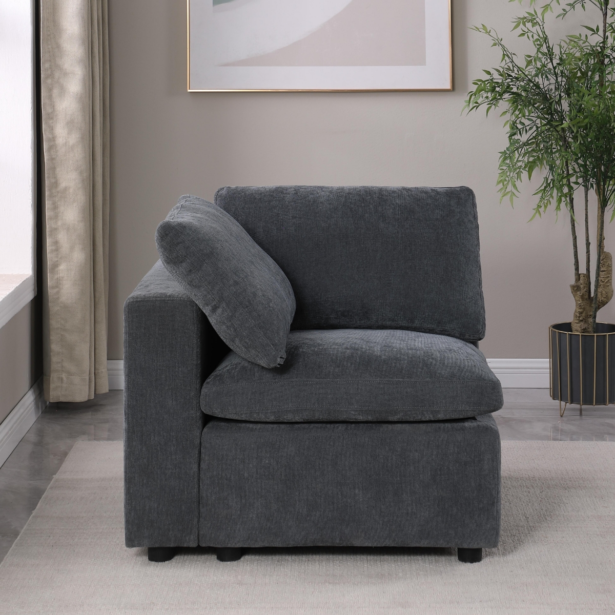 Click here for Streamdale Modular Sectional Sofa Set  Left Facing... prices
