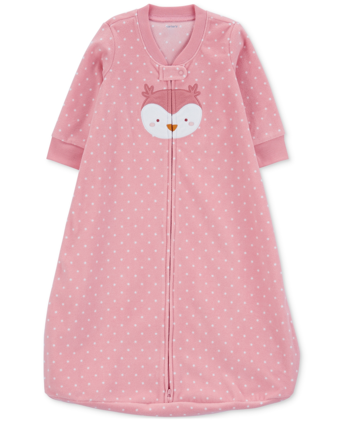 Click here for Carters Baby 2-Way-Zip Fleece Sleep Bag - Pink prices