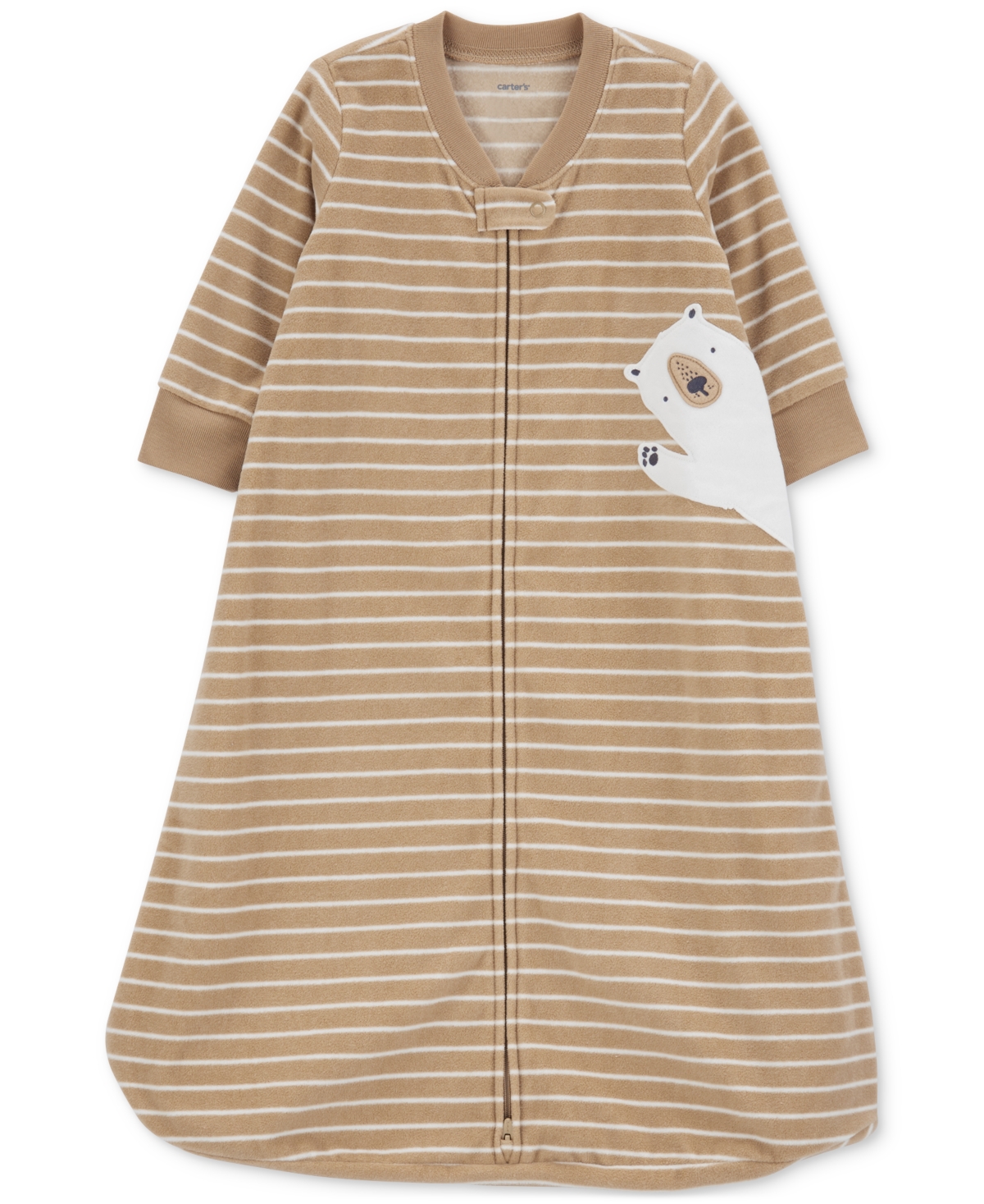 Click here for Carters Baby 2-Way-Zip Fleece Sleep Bag - Brown prices