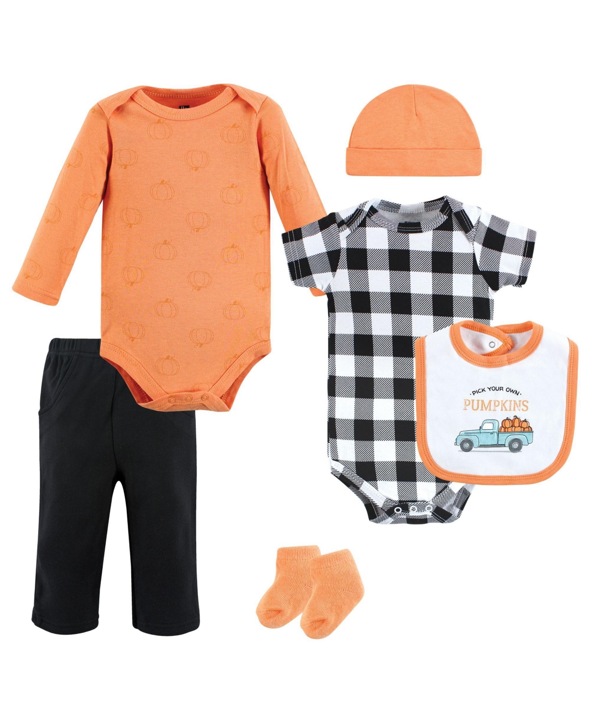 Click here for Hudson Baby Baby Girls Hudson Cotton Layette Set -... prices