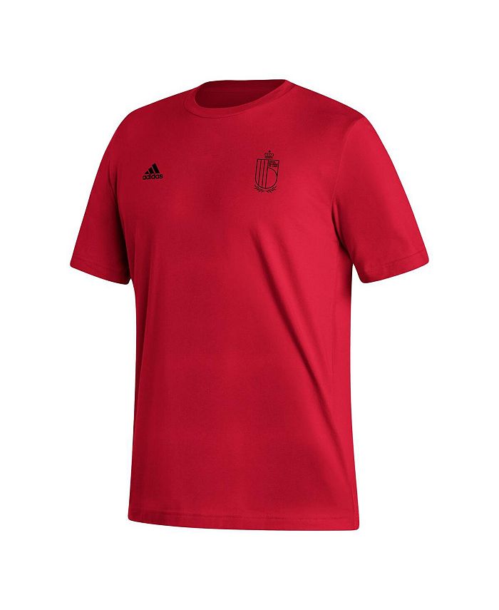 adidas Men's Red Belgium National Team Crest T-Shirt - Macy's