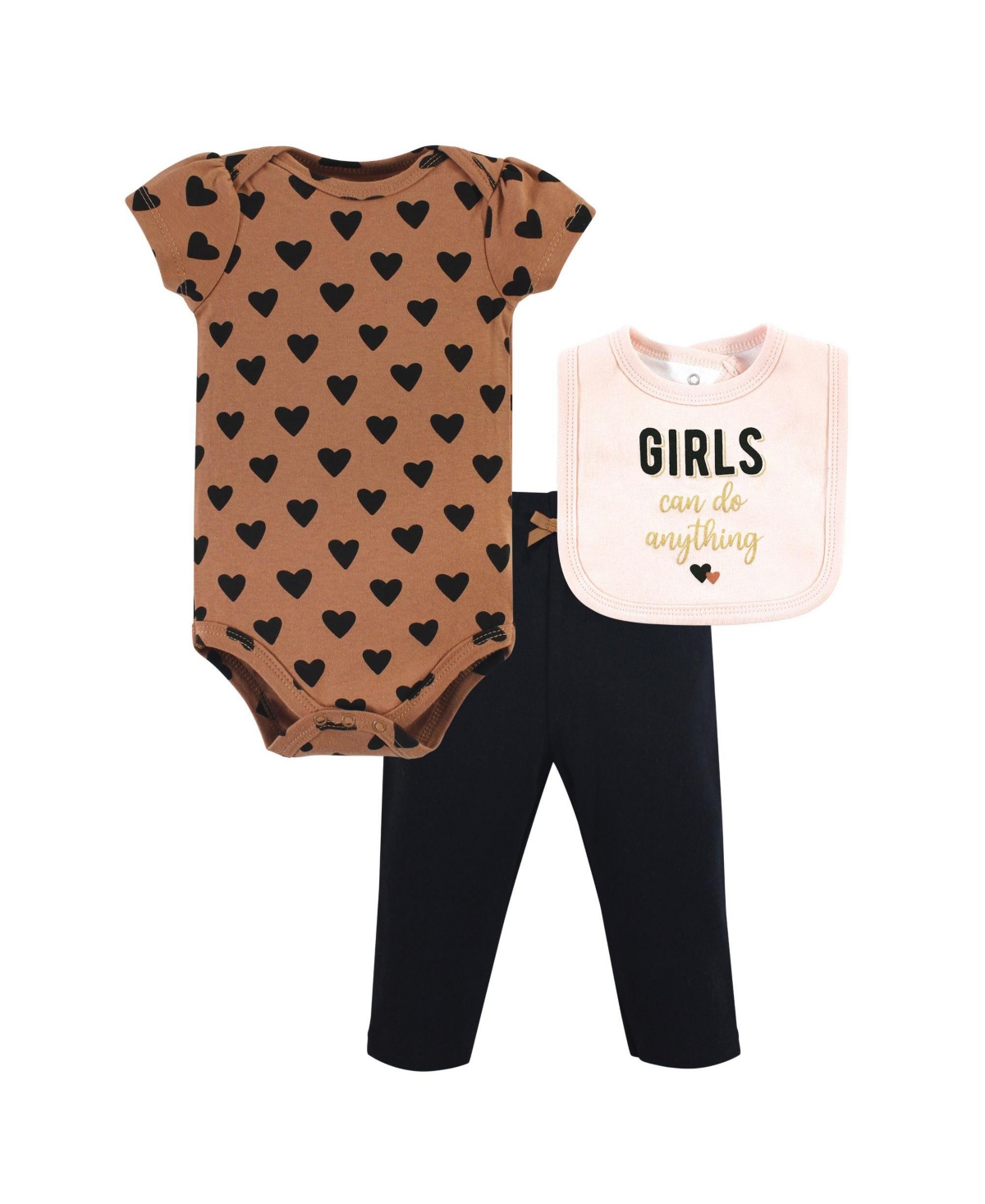 Click here for Hudson Baby Baby Girls Hudson Cotton Bodysuit  Pan... prices