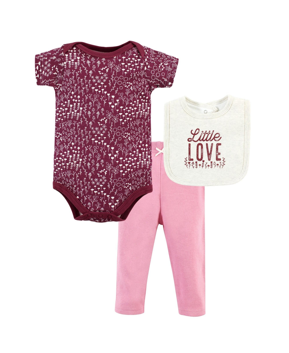 Click here for Hudson Baby Baby Girls Hudson Cotton Bodysuit  Pan... prices