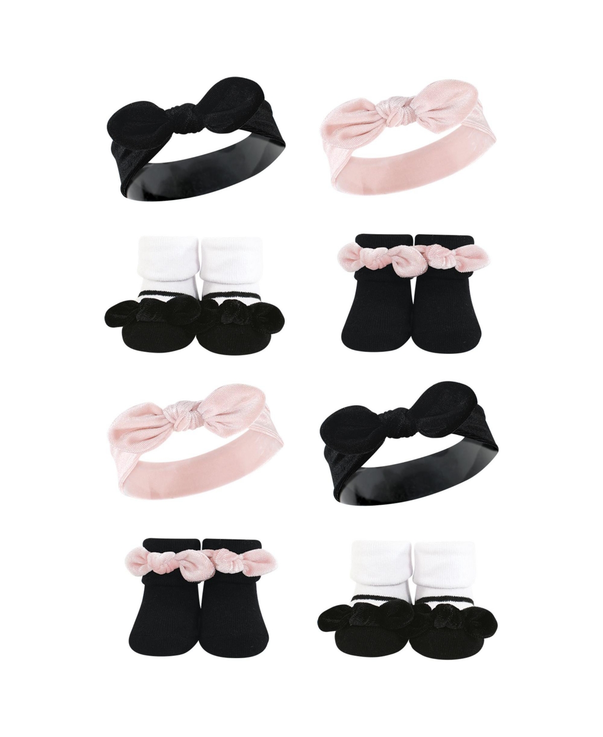 Click here for Hudson Baby Baby Girls Hudson 8Pc Headband and Soc... prices