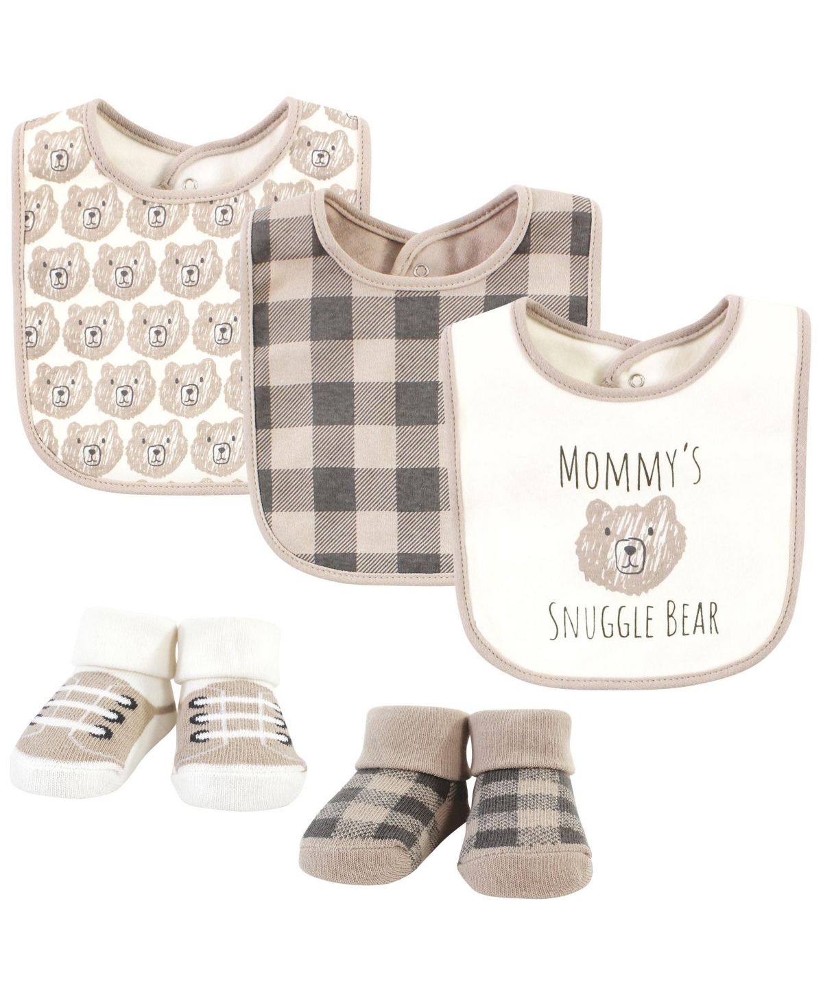 Click here for Hudson Baby Unisex Cotton Bib and Sock Collection... prices