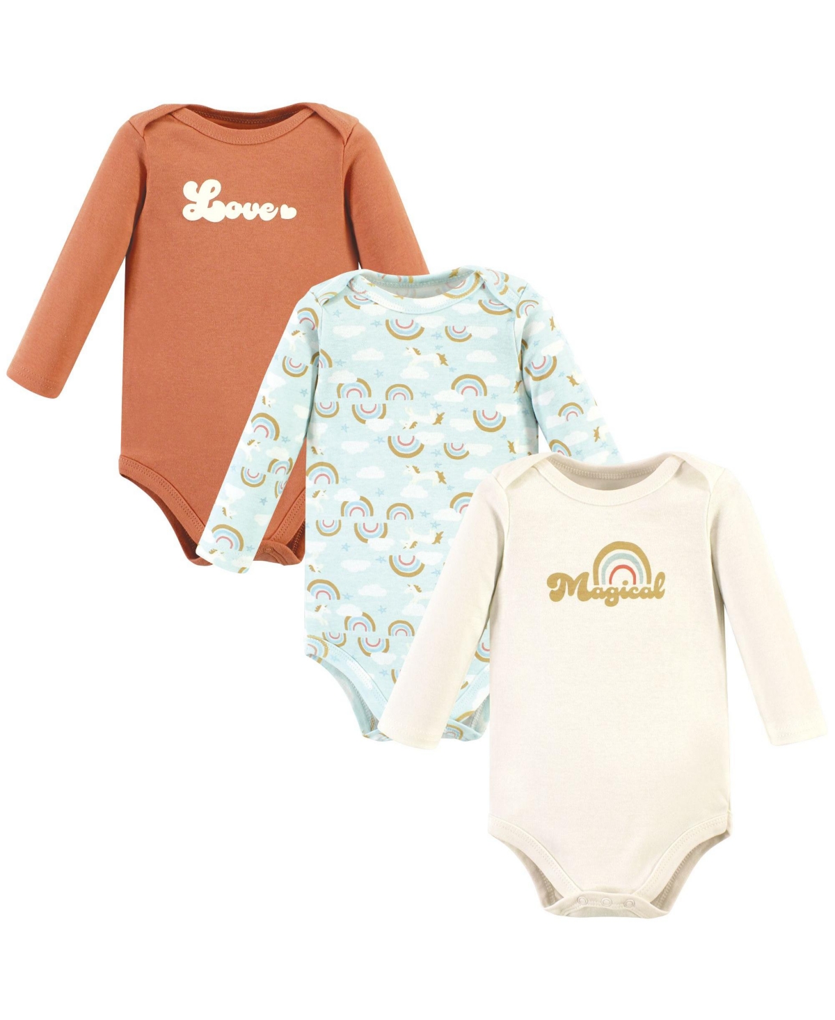Click here for Hudson Baby Baby Girls Hudson - Magical rainbow 3-... prices