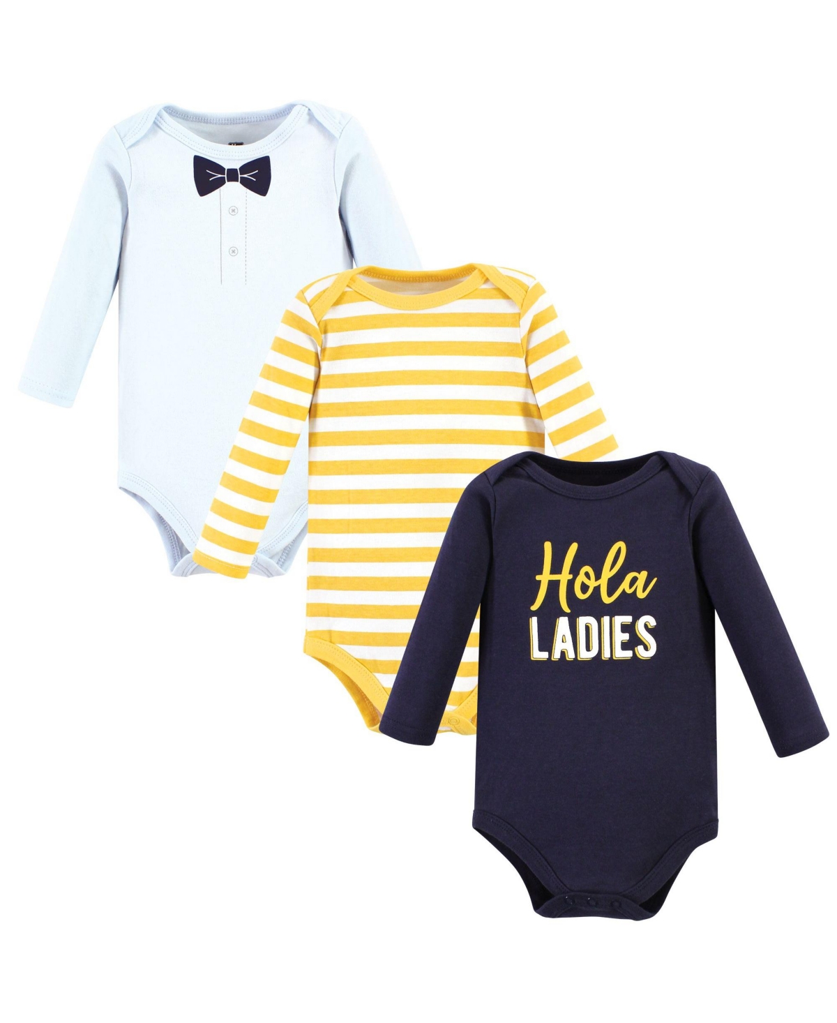 Click here for Hudson Baby Baby Boys Hudson Cotton Long-Sleeve Bo... prices