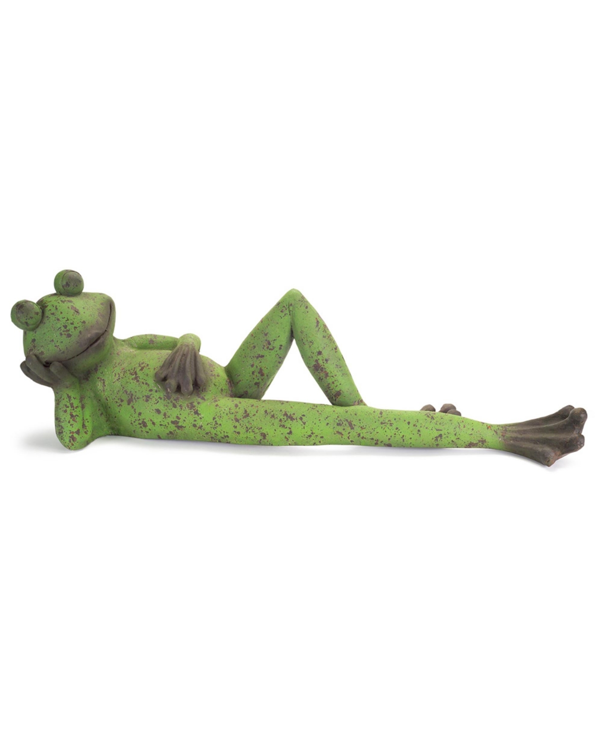 Click here for Slickblue Adorable Laying Frog Figurine - Charming... prices