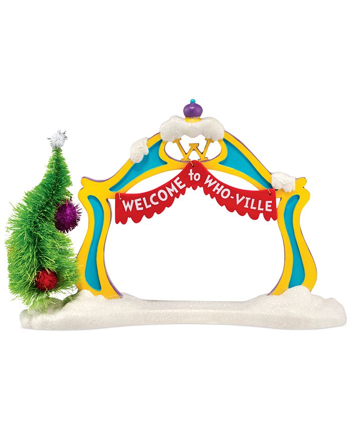 Department 56 Grinch Village Collection Grinch Archway - Macy's