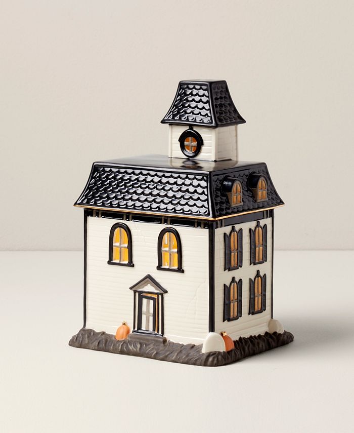 Lenox Classic Halloween Light-Up House Figurine - Macy's