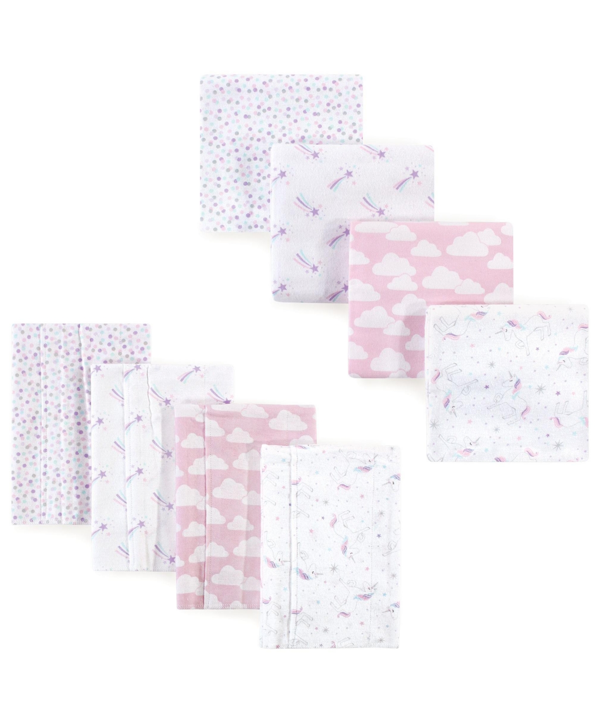 Click here for Hudson Baby Girls Cotton Flannel Burp Cloths and R... prices